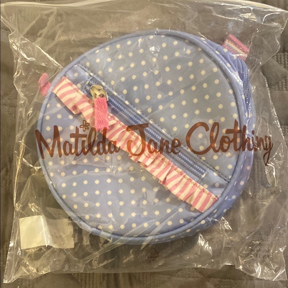 Matilda Jane | Accessories | Matilda Jane Blue Polka Dot Kids Bag ...